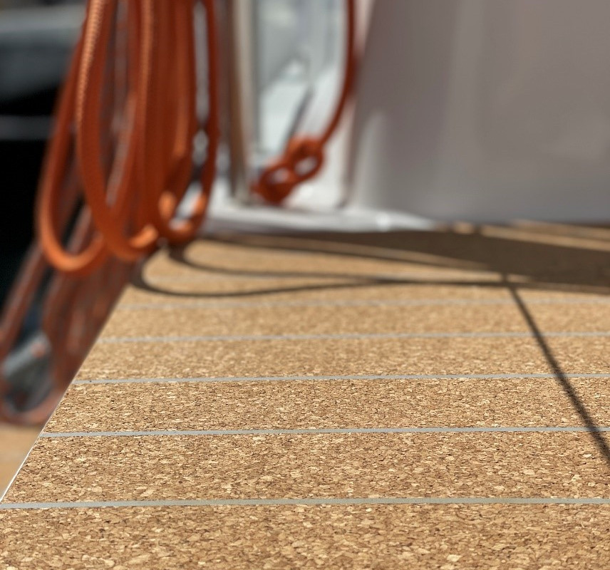 Cork samples for your future Excess catamarans